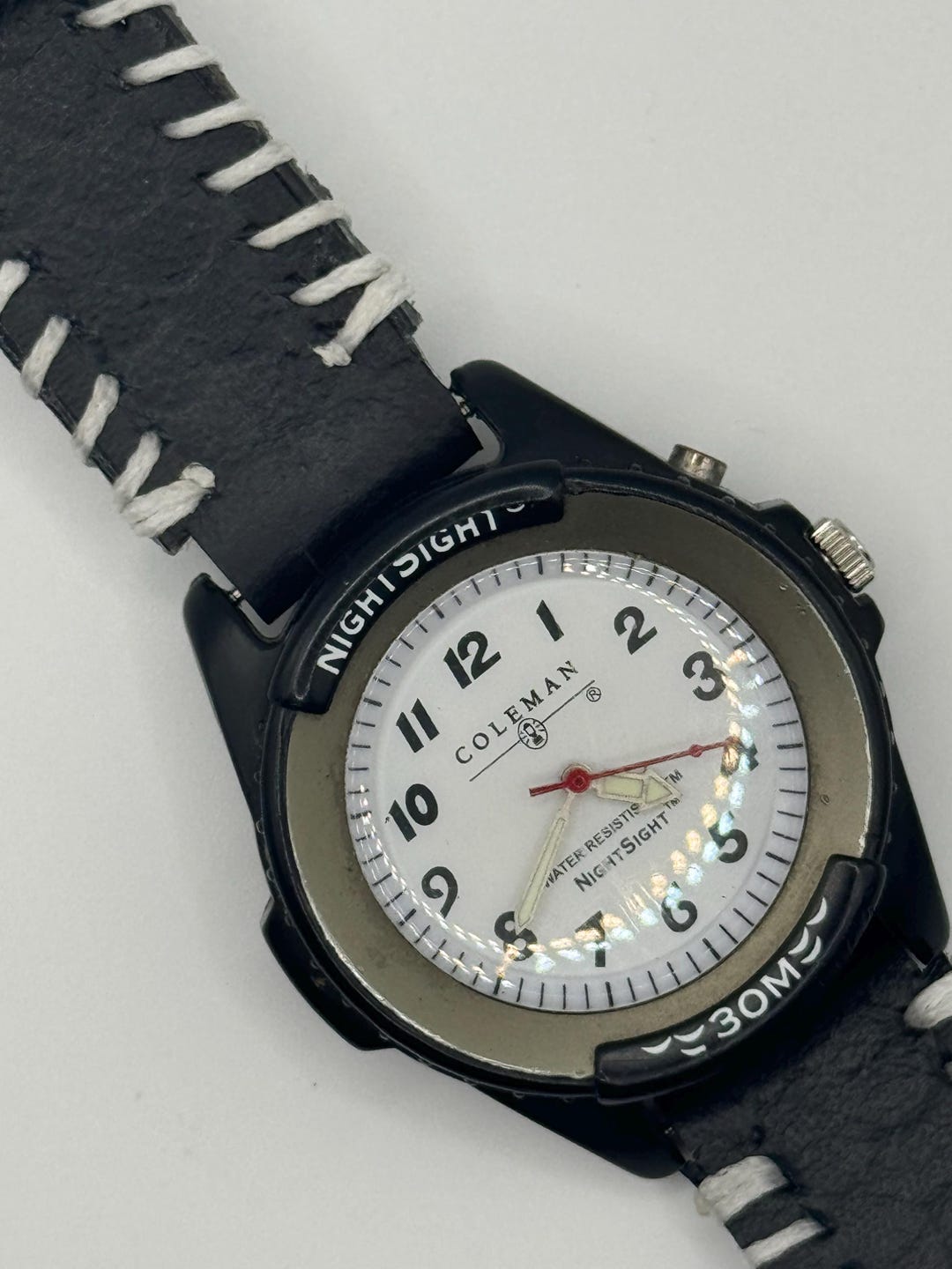 Introducing "sticks & Stones", a Custom-made Black Leather Strap With a ...