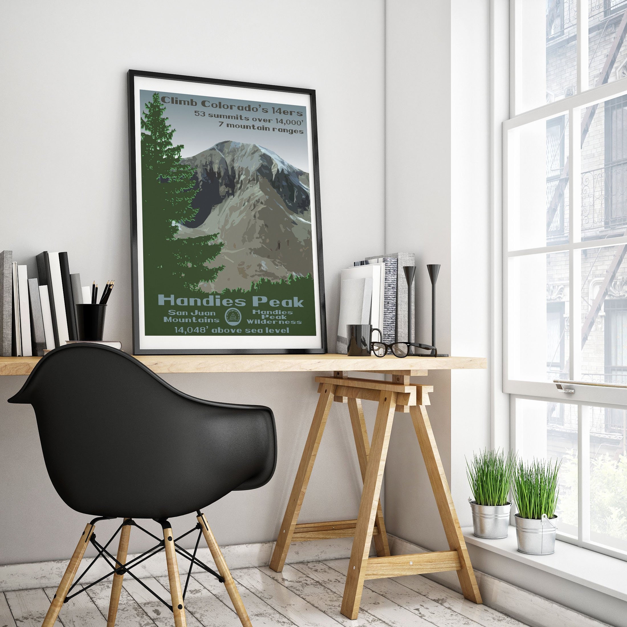 Handies Peak Handies Peak Poster Handies Peak Print - Etsy