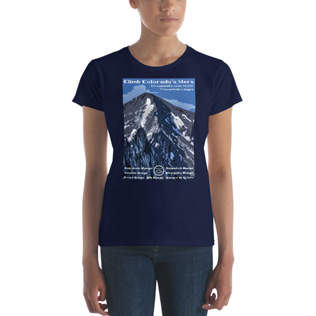 Colorado 14ers T-shirt - Colorado 14ers T-shirt - 14ers T-shirt - 14ers ...