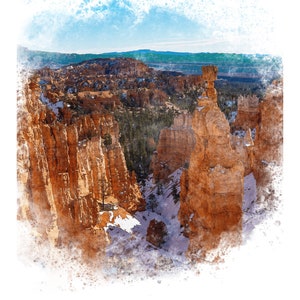 Bryce Canyon National Park Poster - Etsy