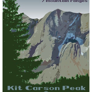 Kit Carson Peak, Kit Carson Peak Poster, Kit Carson Peak Print ...