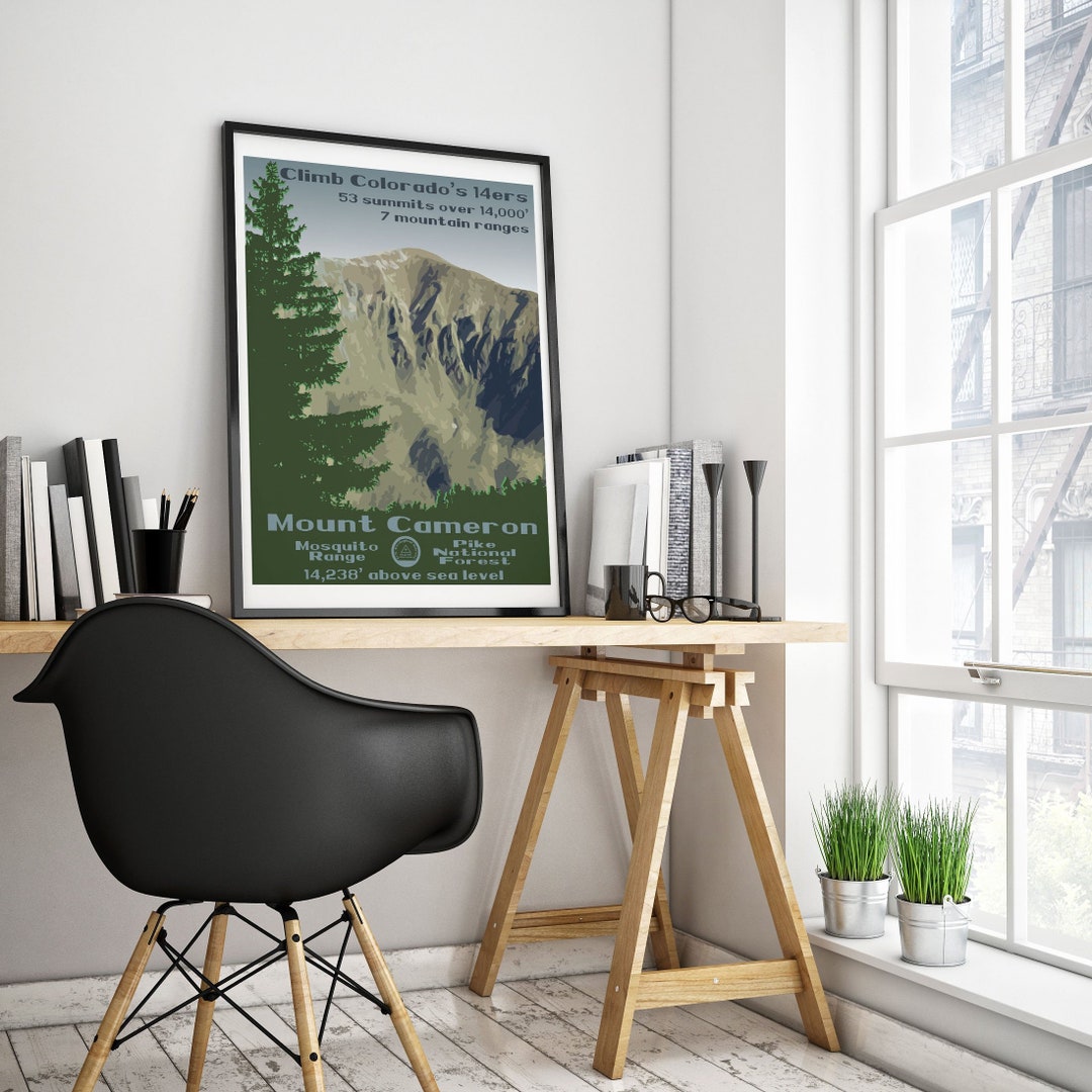 Mt Cameron, Mt Cameron Poster, Mt Cameron Print, Mount Cameron, Mount ...