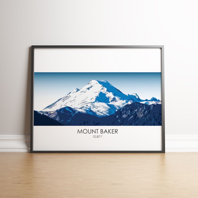 Mt Baker - Etsy