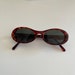 Authentic Vintage 90s Slim Tortoise Shell Oval Sunglasses - Etsy