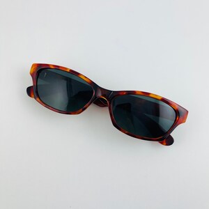 Authentic Vintage 90s Red Tortoise Shell Cat Eye Sunglasses - Etsy