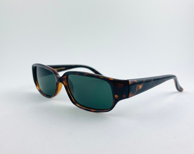Authentic 90s Tortoise Rectangle Sunglasses - Etsy