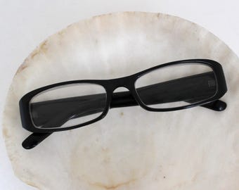 VERSACE Mod.1162 Vintage Slim Rectangle Eyeglasses, Colourful Glasses ...