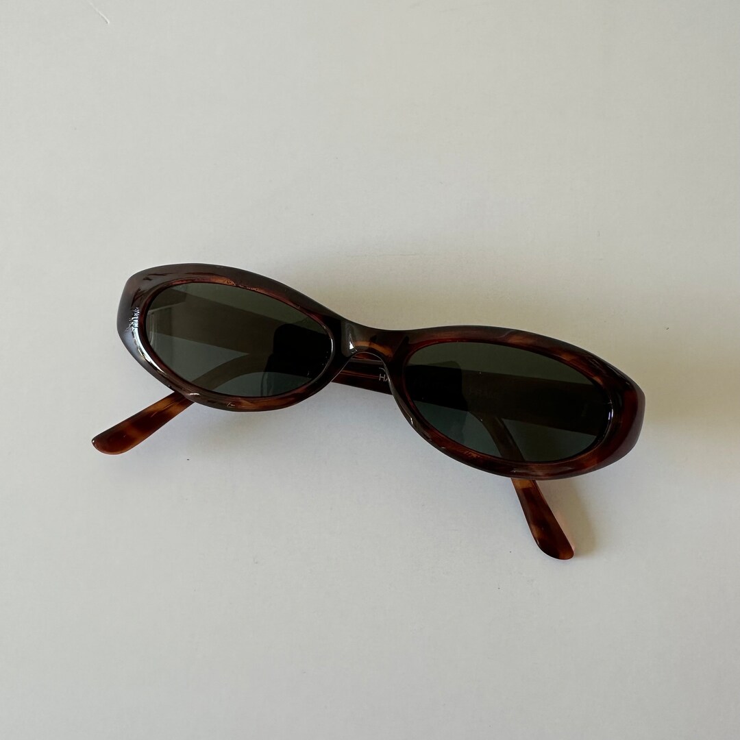 Authentic Vintage 90s Red Tortoise Shell Cat Eye Sunglasses - Etsy