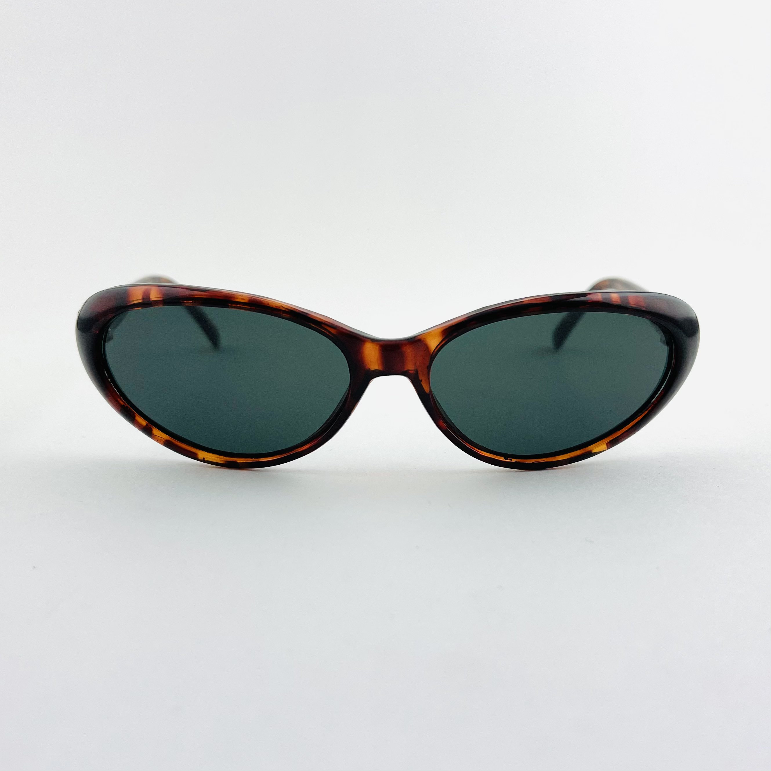 Authentic Vintage 90s Tortoise Oval Sunglasses - Etsy