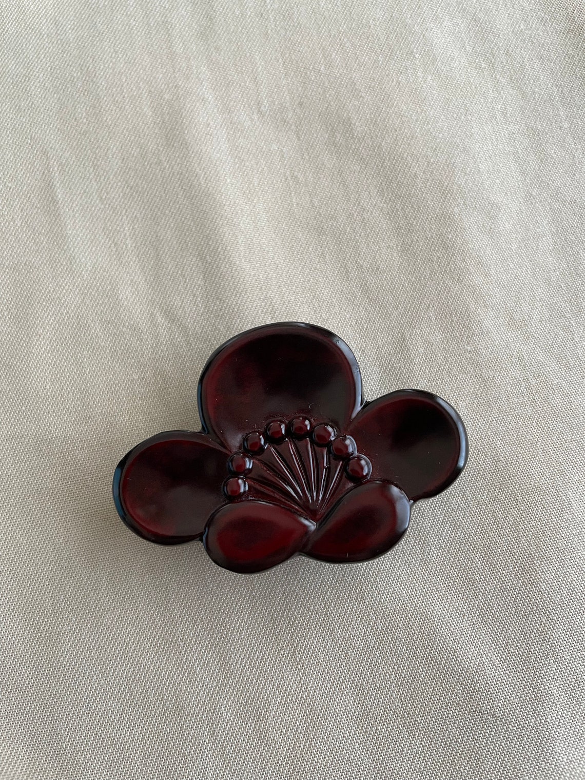 OBD06 Kamakura Bori Obidome // Obijime Accessory, Wooden Plum Obidome ...