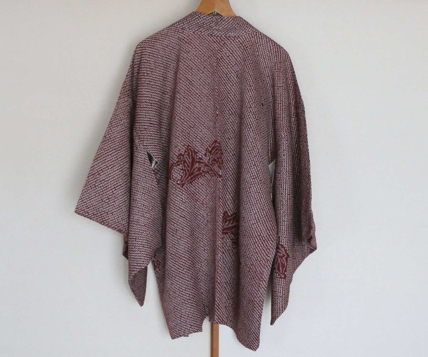 SALE /// Vintage Japanese kimono Jacket Haori Silk Shibori | Etsy