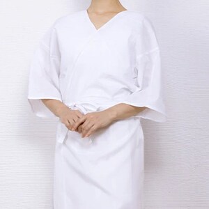 From Japan White Kimono Hadajuban Hadagi /// Kimono Underwear All Year ...