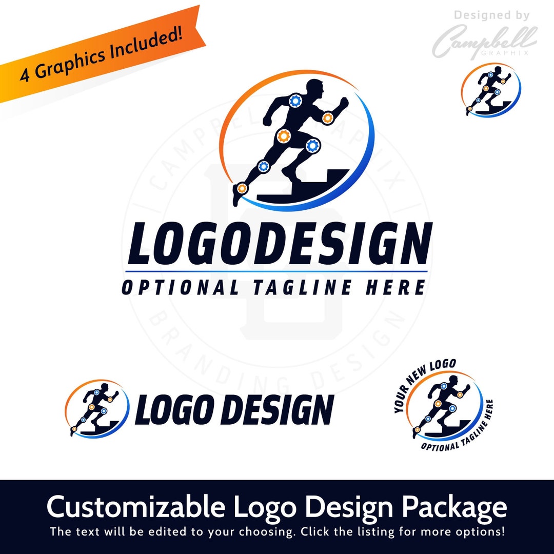 Customizable Logo - Sports Medicine Logo - Physical Therapy Logo ...