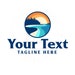 Customizable Logo - Waterfront Logo - Shoreline Logo - Lake Logo ...