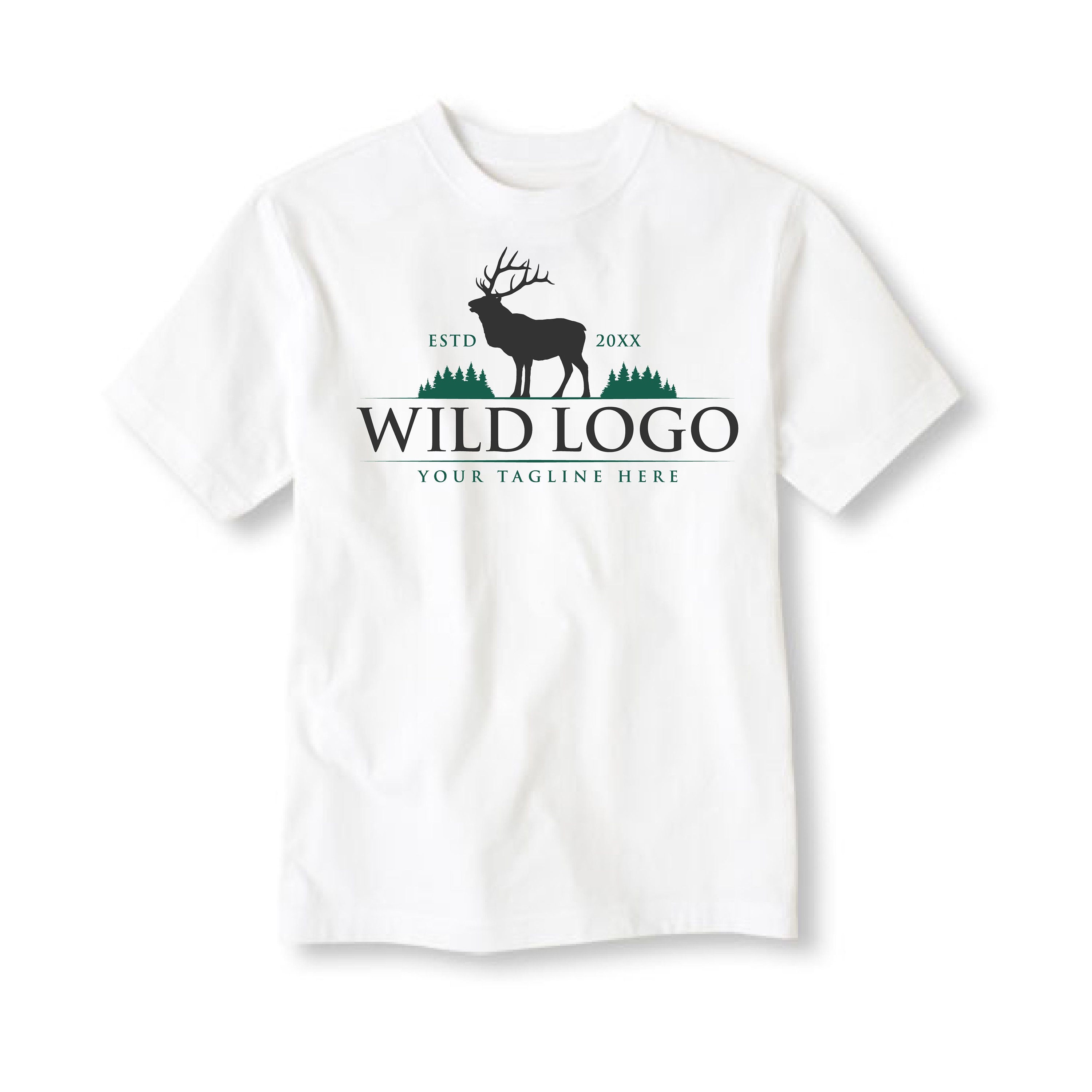 Customizable Logo Wilderness Logo Elk Logo Hunting Logo Bow Hunting ...