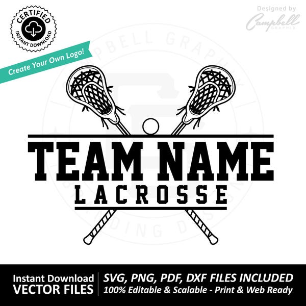 Lacrosse Team - Etsy