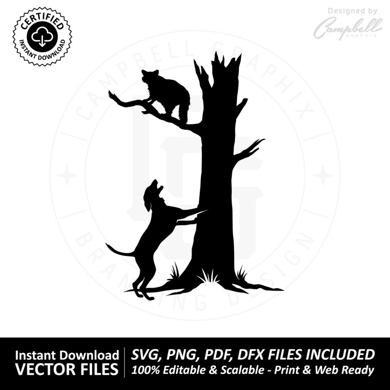 Coon Hunting Svg - Etsy