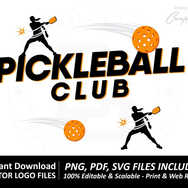 Pickleball Club Svg - Etsy