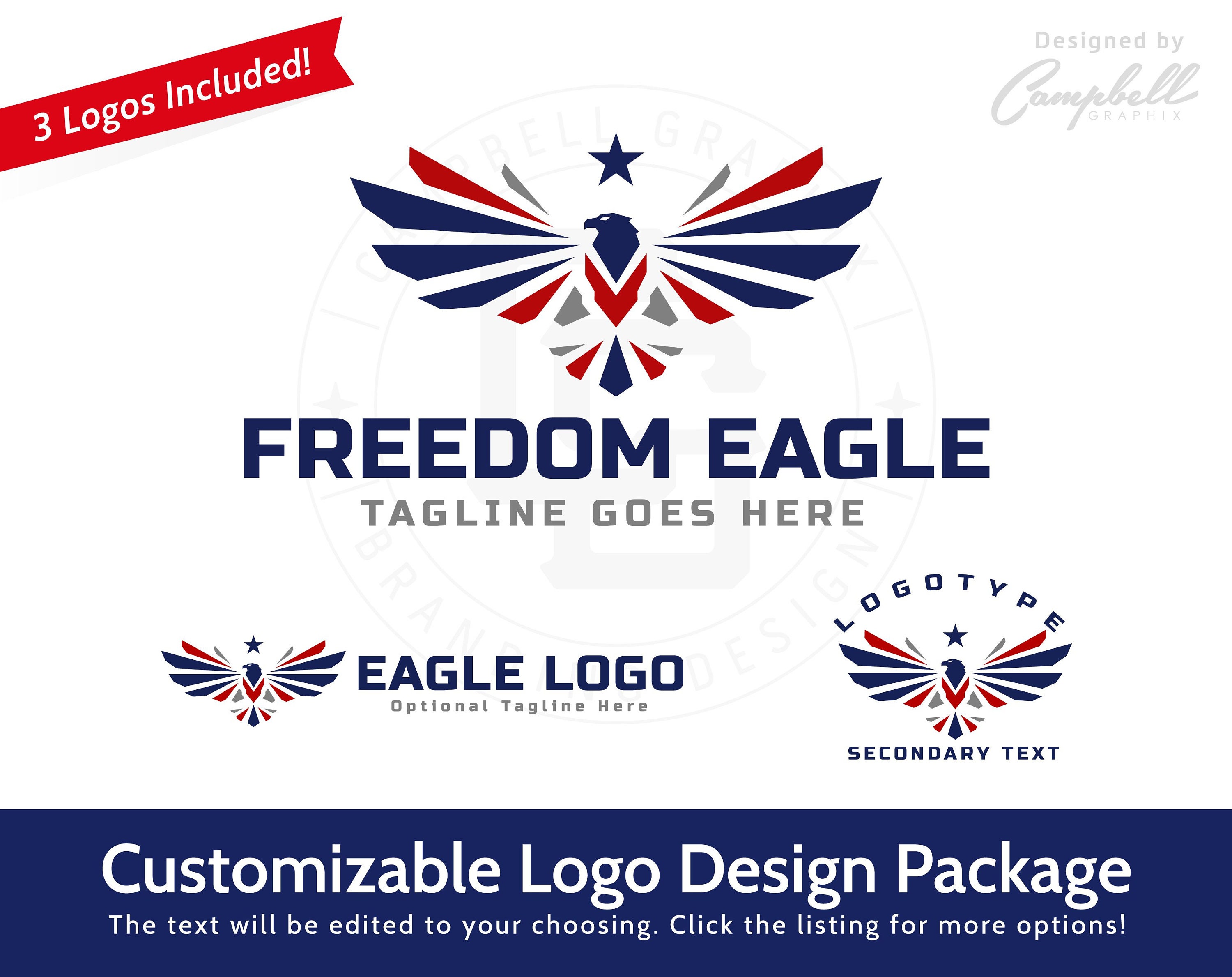 Patriotic Logo Designs