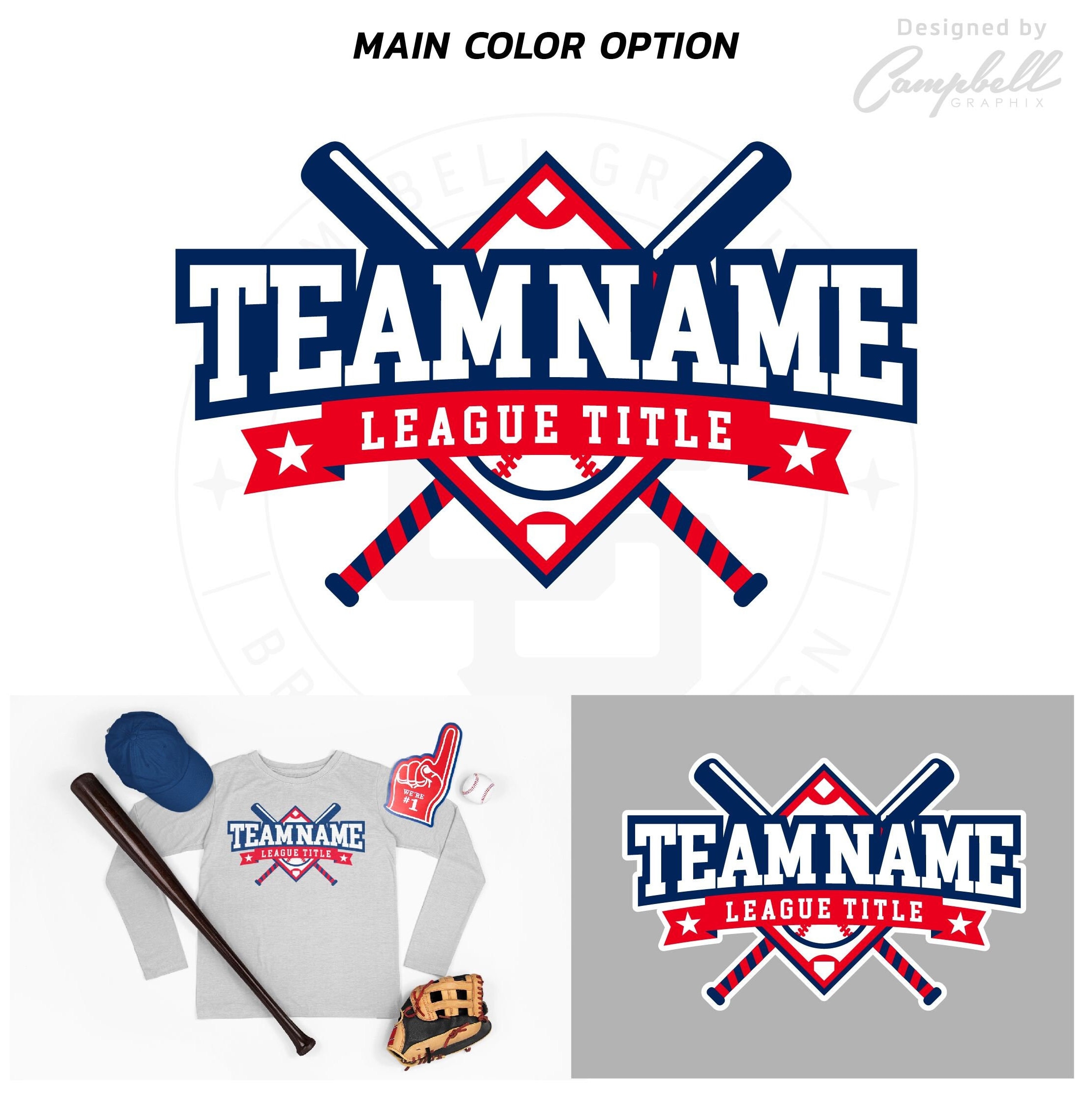Little League Baseball Logo Designs