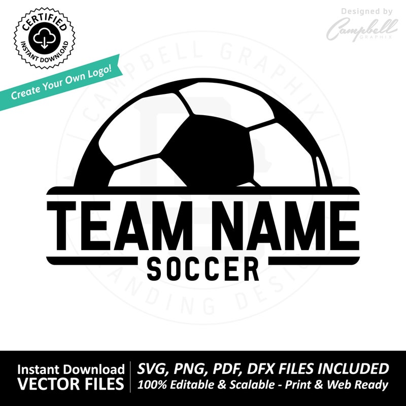 Soccer Svg - Etsy