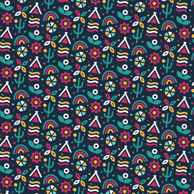 Native Inspired Fabric - Etsy
