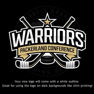 Customizable Logo Design - Hockey Logo - Hockey Team Logo - Youth ...