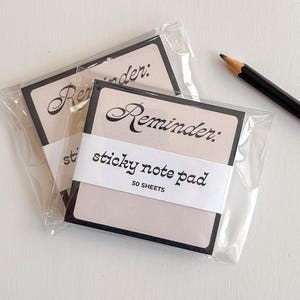 Reminder Post-it Notes | Sticky Notes, Notepad, Stationery, Memo Pad ...