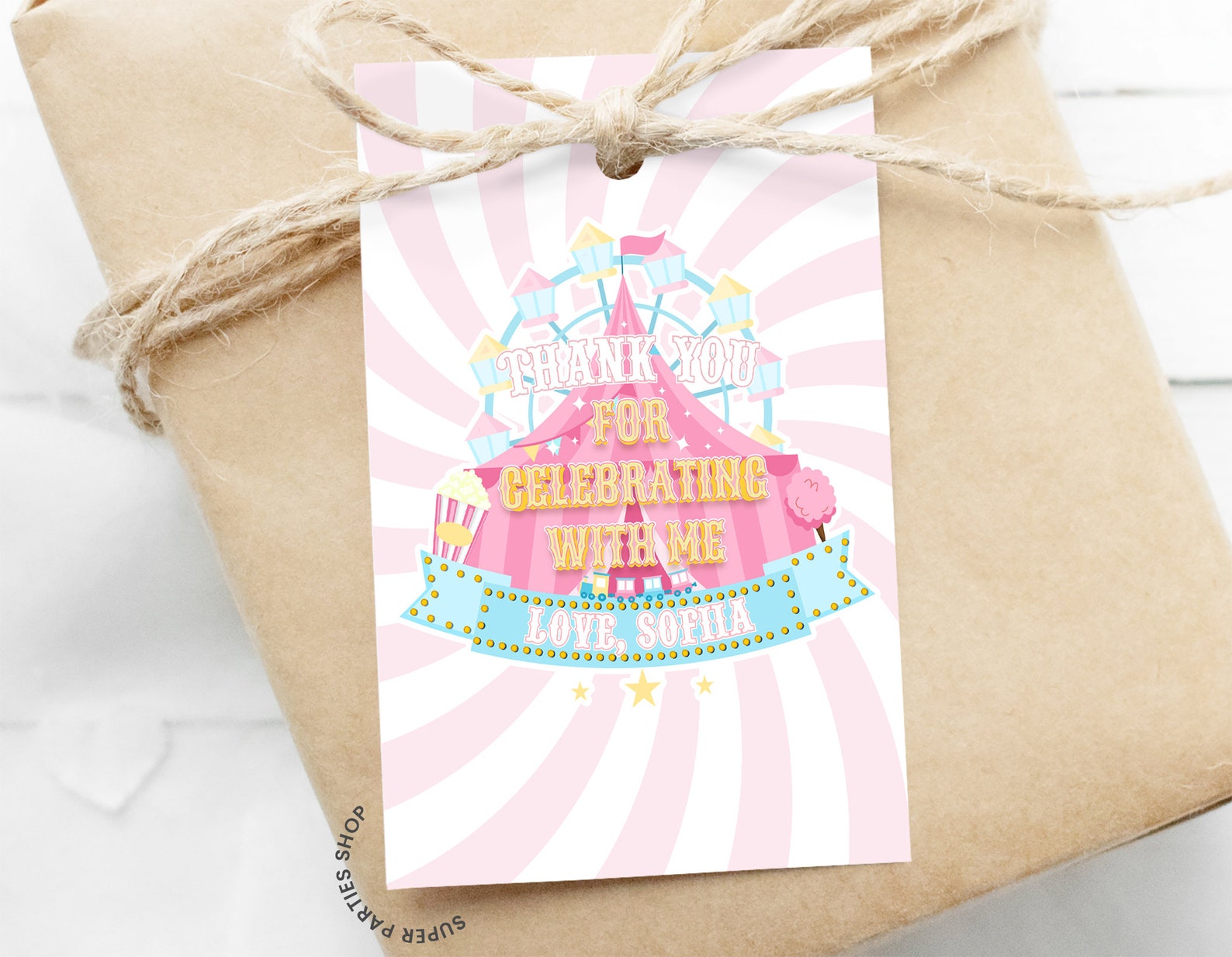 Circus Party Bundle Kit Printable Circus Tent Birthday Party - Etsy