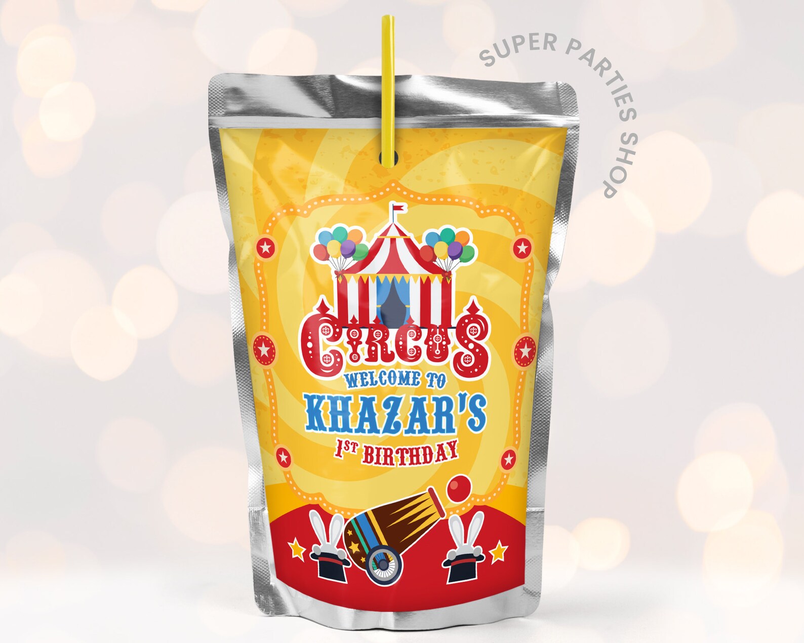 Circus Party Bundle Kit Printable Circus Tent Birthday Party | Etsy