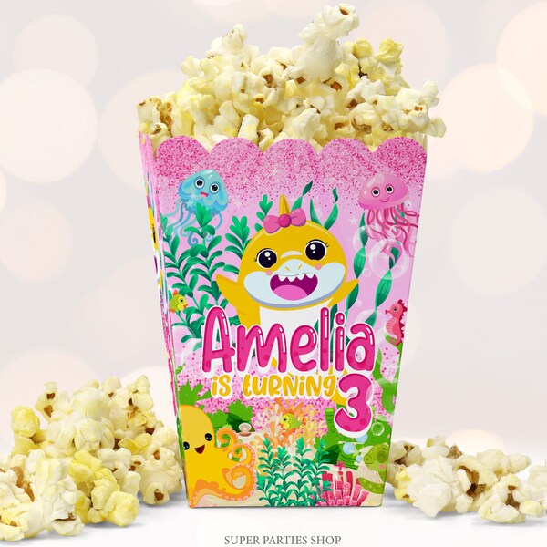 Baby Shark Party Box - Etsy