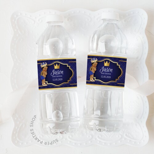 Crown Prince Chocolate Wrapper Royal Blue Gold 1st Birthday - Etsy