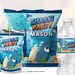 Shark Attack BUNDLE PARTY Kit Printable Shark Chip Bags Shark Party ...