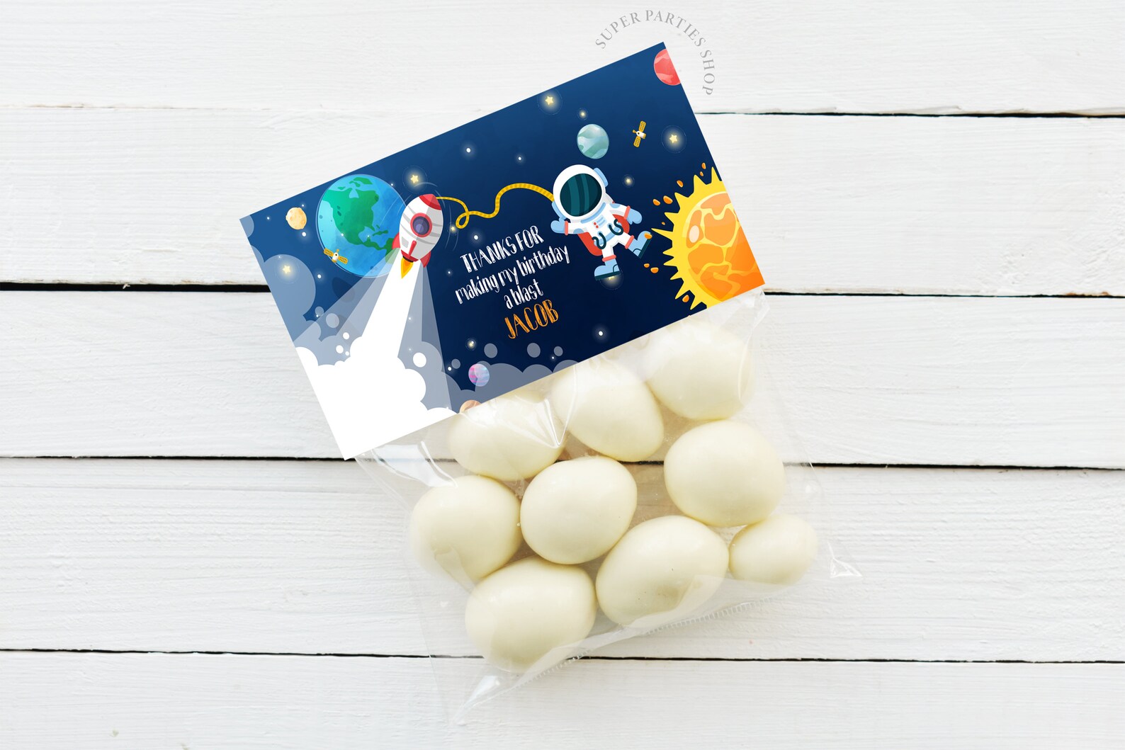 Space Bundle Kit Printable Astronaut Birthday Gift Wrapper - Etsy