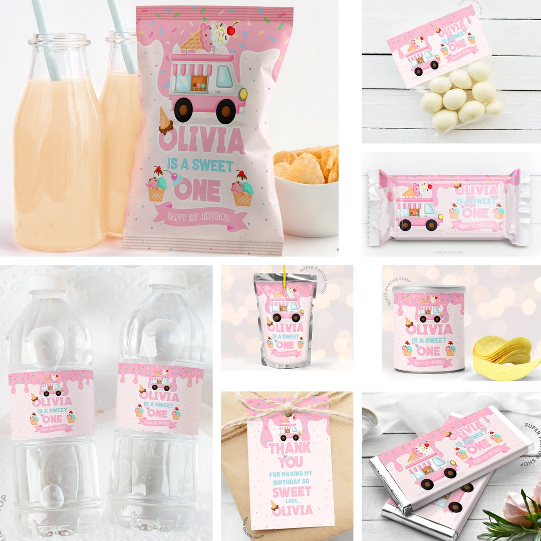 Ice Cream Bundle PRINTABLE Kit, Ice Cream Decoration, Ice Cream Truck ...