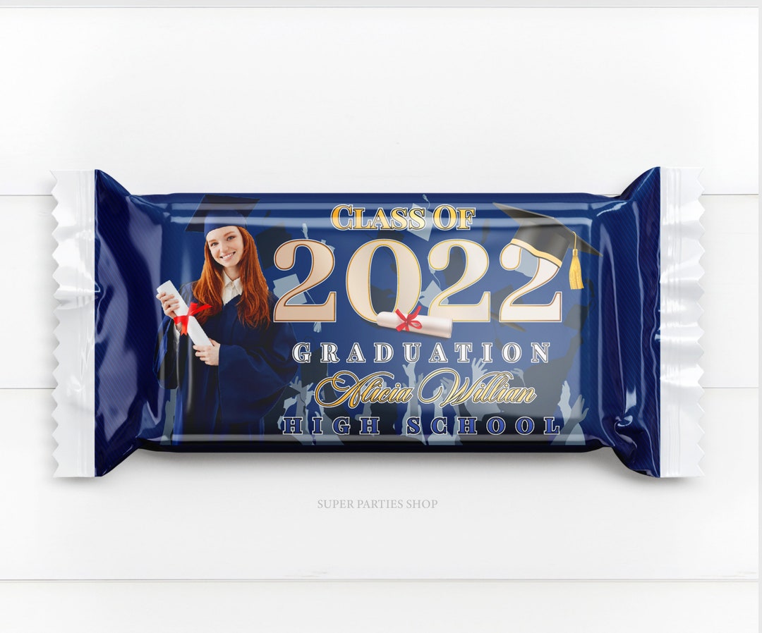 GRADUATION Rice Krispies Treats 0.78oz Printable, Graduation Prom 2021 ...