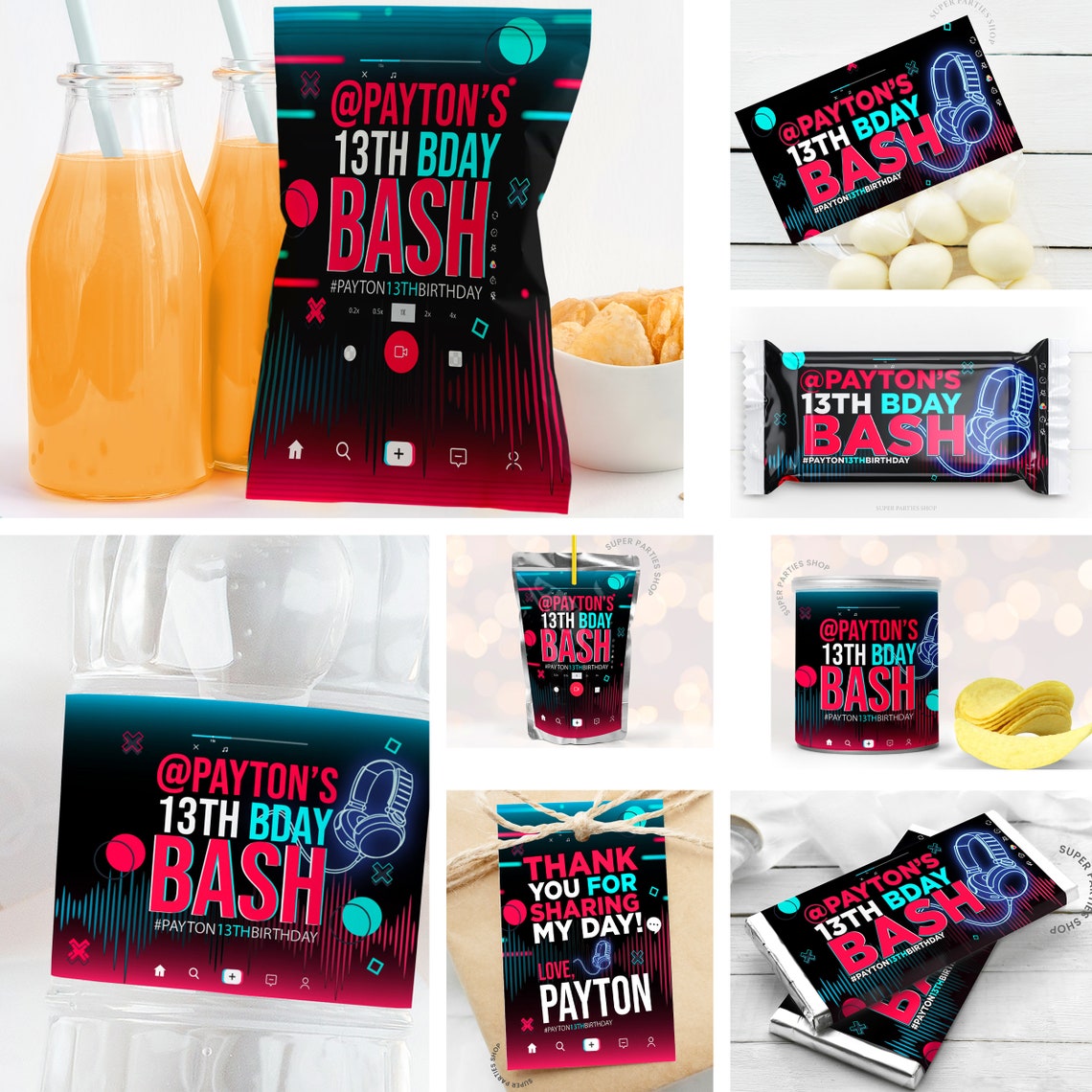 Music Bundle PRINTABLE Kit Music Decoration Music Favor Bag - Etsy