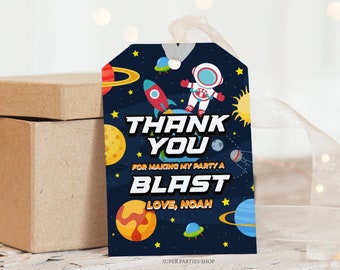 Thank You Space Tag - Etsy