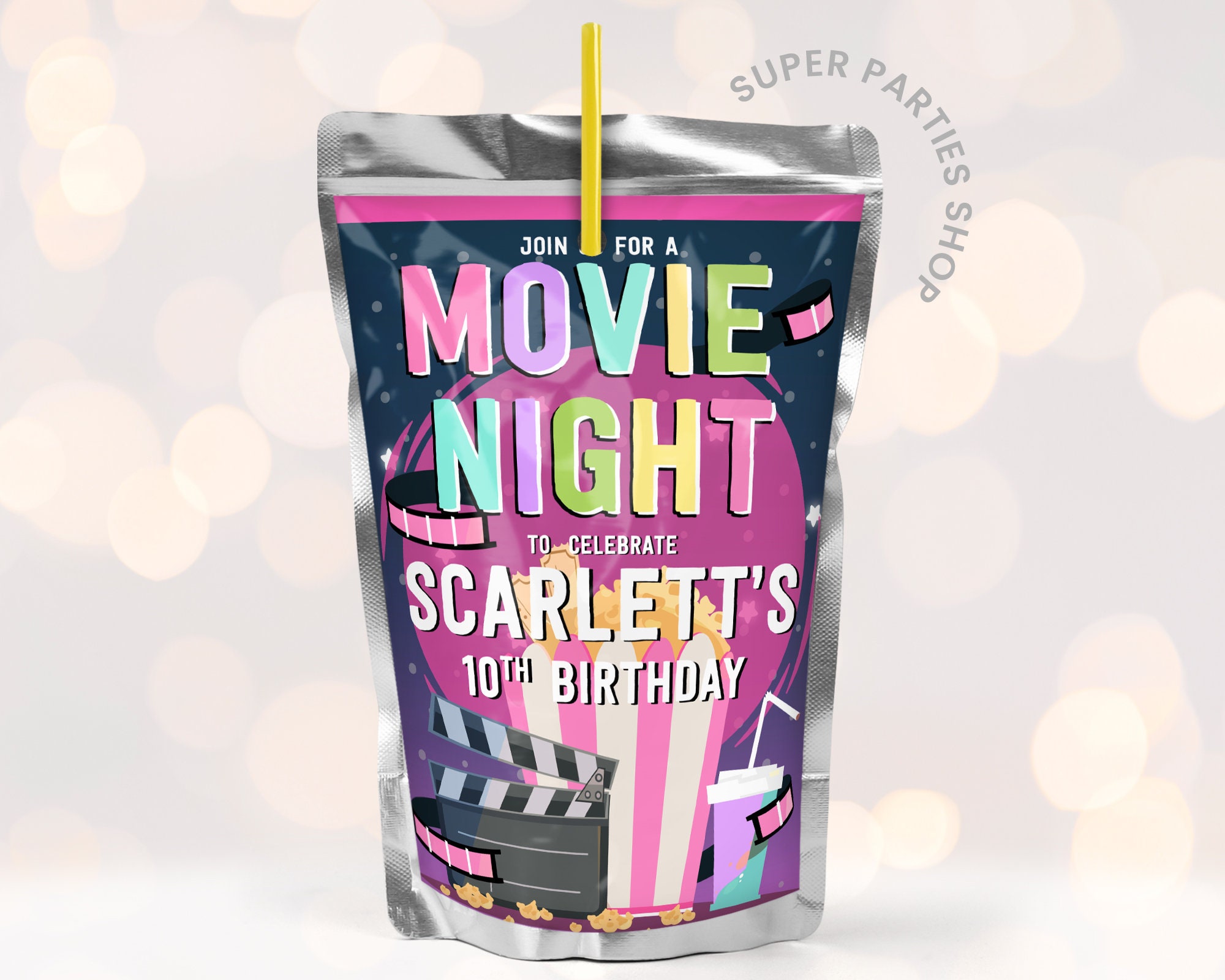 Paper, Party & Kids Party & Gifting Party Favor Bags Custom Labels ...