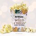 Jungle Popcorn Box Template A3 Printable , Wild Child Theme Safari ...