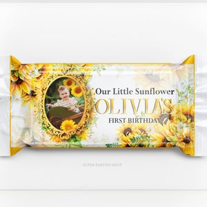Sunflower Bundle Kit Printable Party Green Gold Wood Fall - Etsy