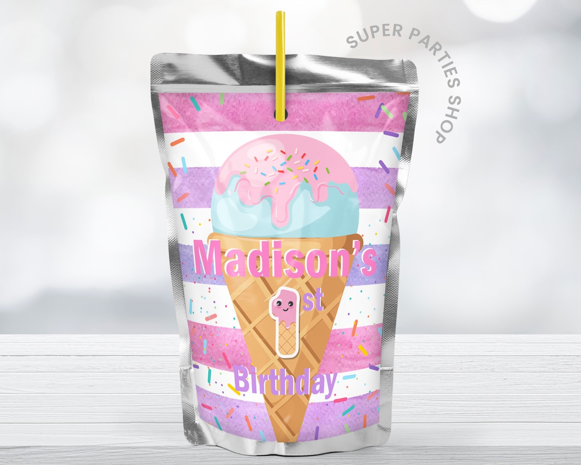 Ice Cream Bundle PRINTABLE kit Ice Cream Decoration Ice | Etsy