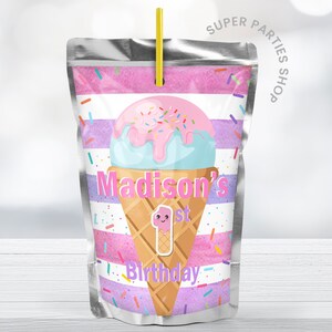 Ice Cream Bundle PRINTABLE kit Ice Cream Decoration Ice | Etsy