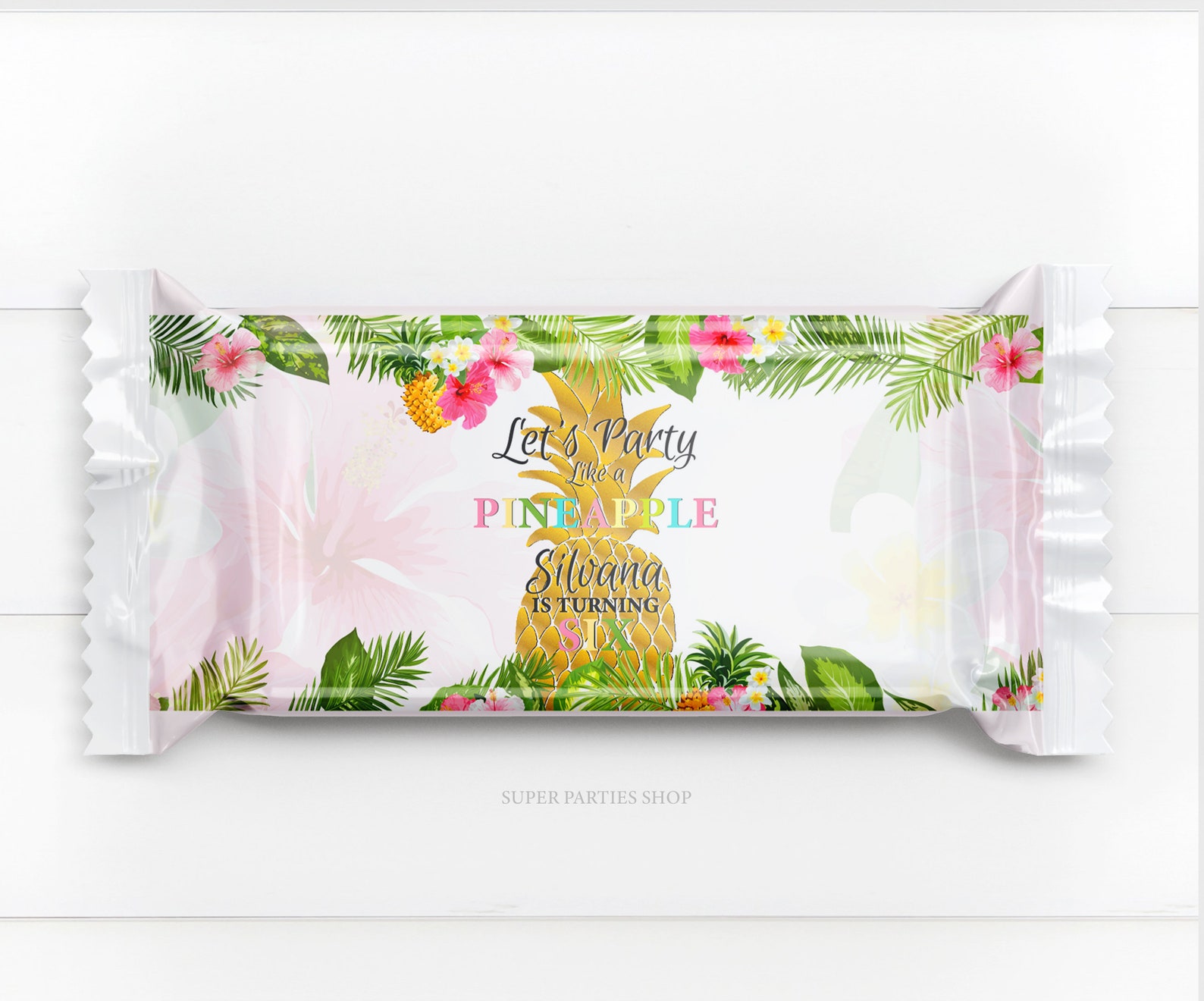 Aloha Pineapple Bundle Printable Kit Pineapple Favor Decor - Etsy