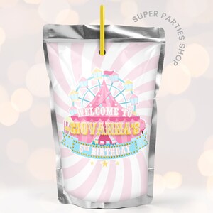 Circus Party Bundle Kit Printable Circus Tent Birthday Party - Etsy