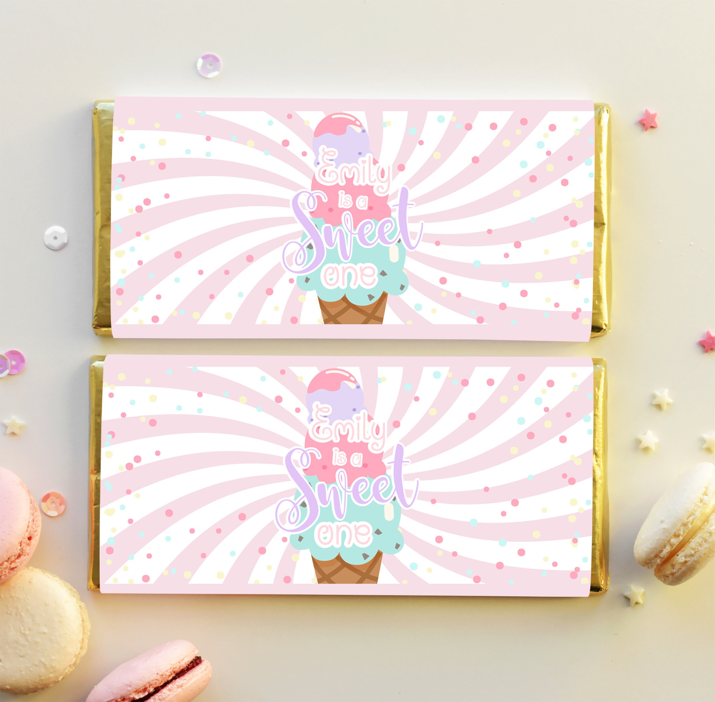 Ice Cream Bundle PRINTABLE kit Ice Cream Decoration Ice | Etsy