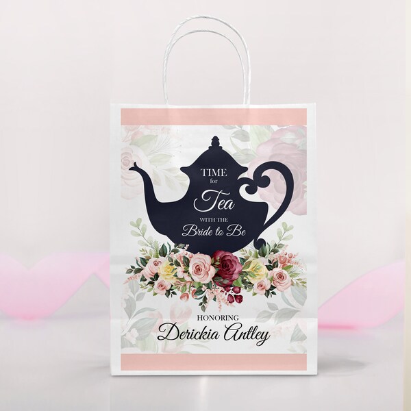 Printable Tea Bag - Etsy