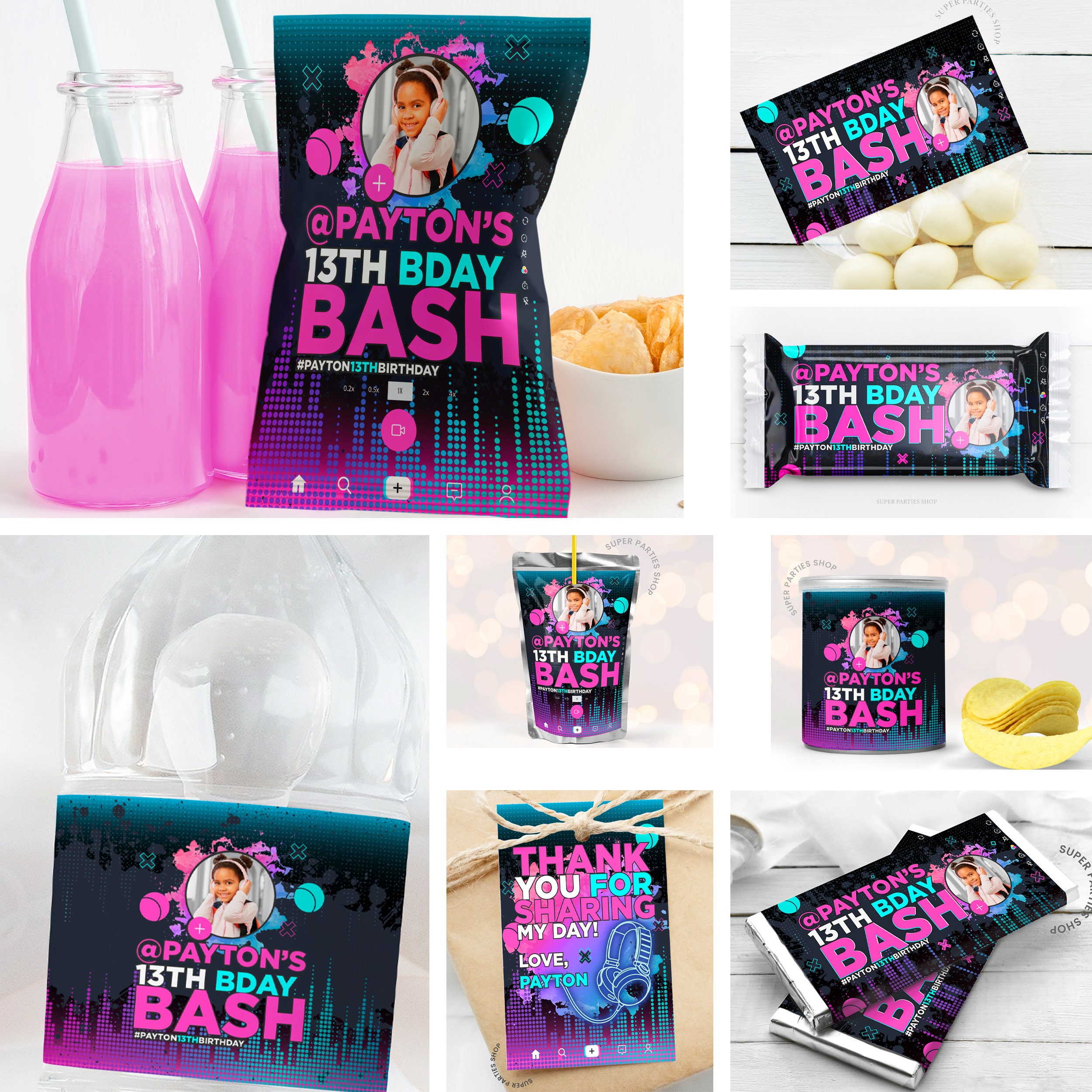 Music Bundle PRINTABLE Kit Music Decoration Music Favor Bag - Etsy