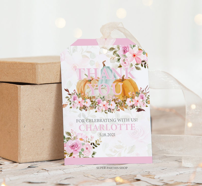 Little Pumpkin Favor Tag Label Printables Pumpkin Baby Shower - Etsy