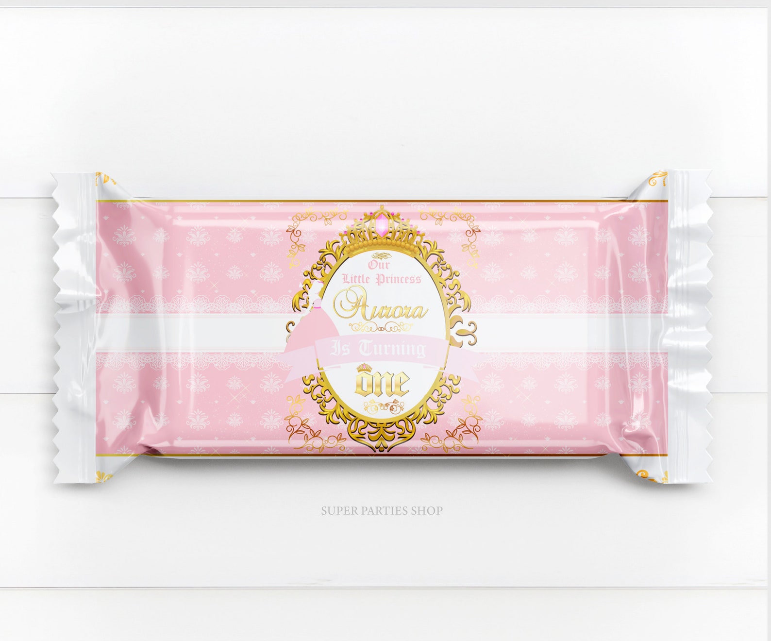 Princess Rice Krispies Treats Printable Snack Treat Castle | Etsy